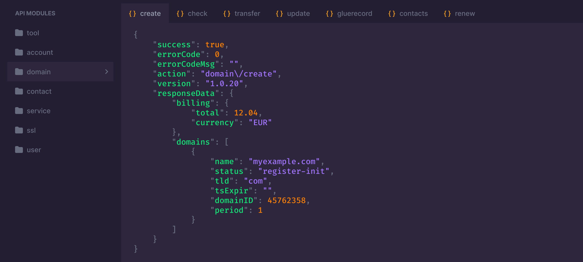 API de gestión de dominios | Crea tu aplicación de venta de dominios ...
